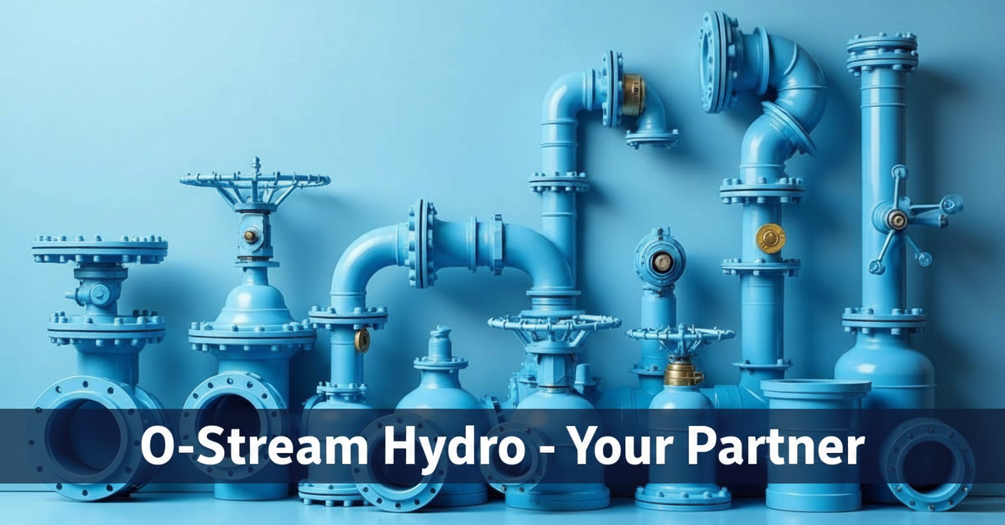 Pipes, Valves & Pumps for Water | O-Stream Hydro